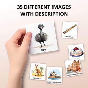 Australia Travel Bingo Game, 50 Bingo Cards, Australian Trip Vacation ...