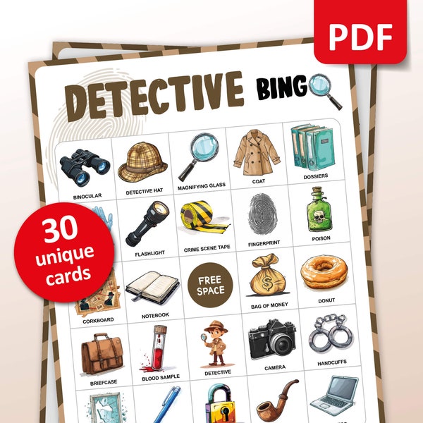 Safari Bingo, 30 Birthday Bingo Cards, Birthday Activities, Kids Safari ...