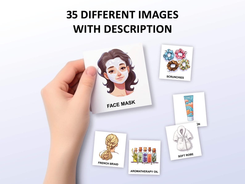 Spa Day Bingo Game, 50 Spa Bingo Cards, Sleepover Activities, Girls ...