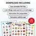 4 Season Bingo Games Set, 50 Bingo Cards per Game, Summer, Spring ...