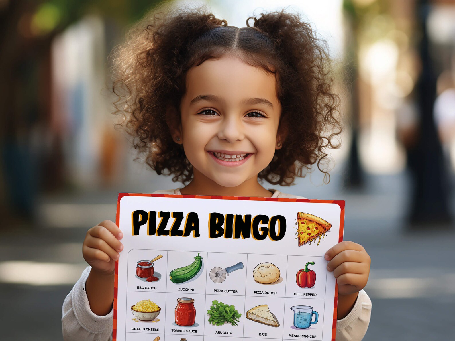 Pizza Party Bingo Game, 50 Pizza Bingo Cards, Dinner Party Activities ...