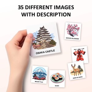 Japan Travel Bingo Game, 50 Bingo Cards, Asia Trip Vacation Activities ...