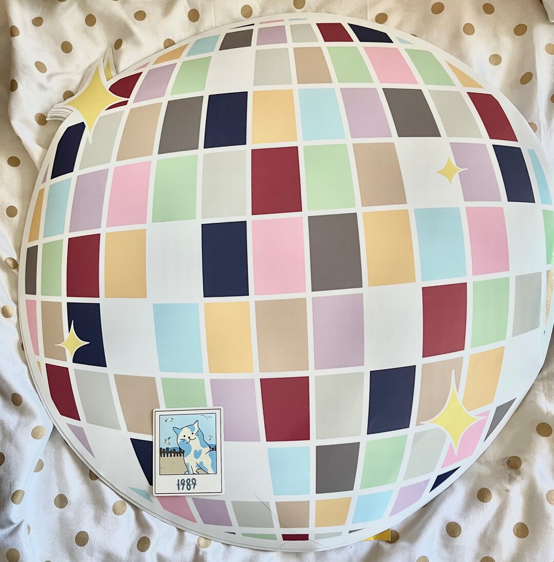 Eras Mirrorball Sticker (20 Inches) - Etsy
