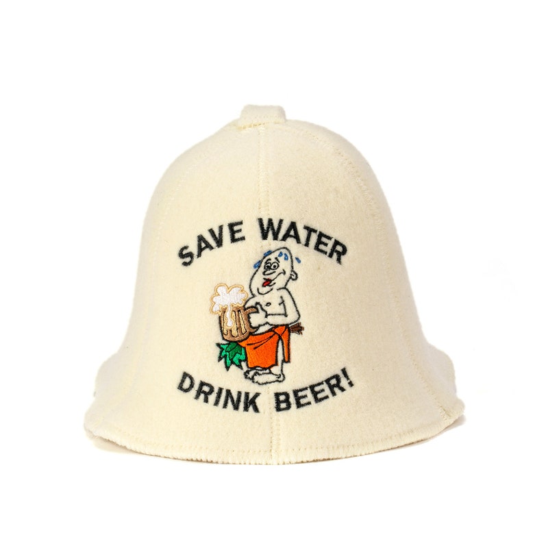 Sauna hut save water drink beer - Etsy.de