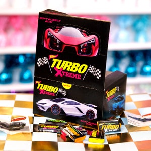 Bubble Gum Turbo Xtreme, 100pcs - Etsy