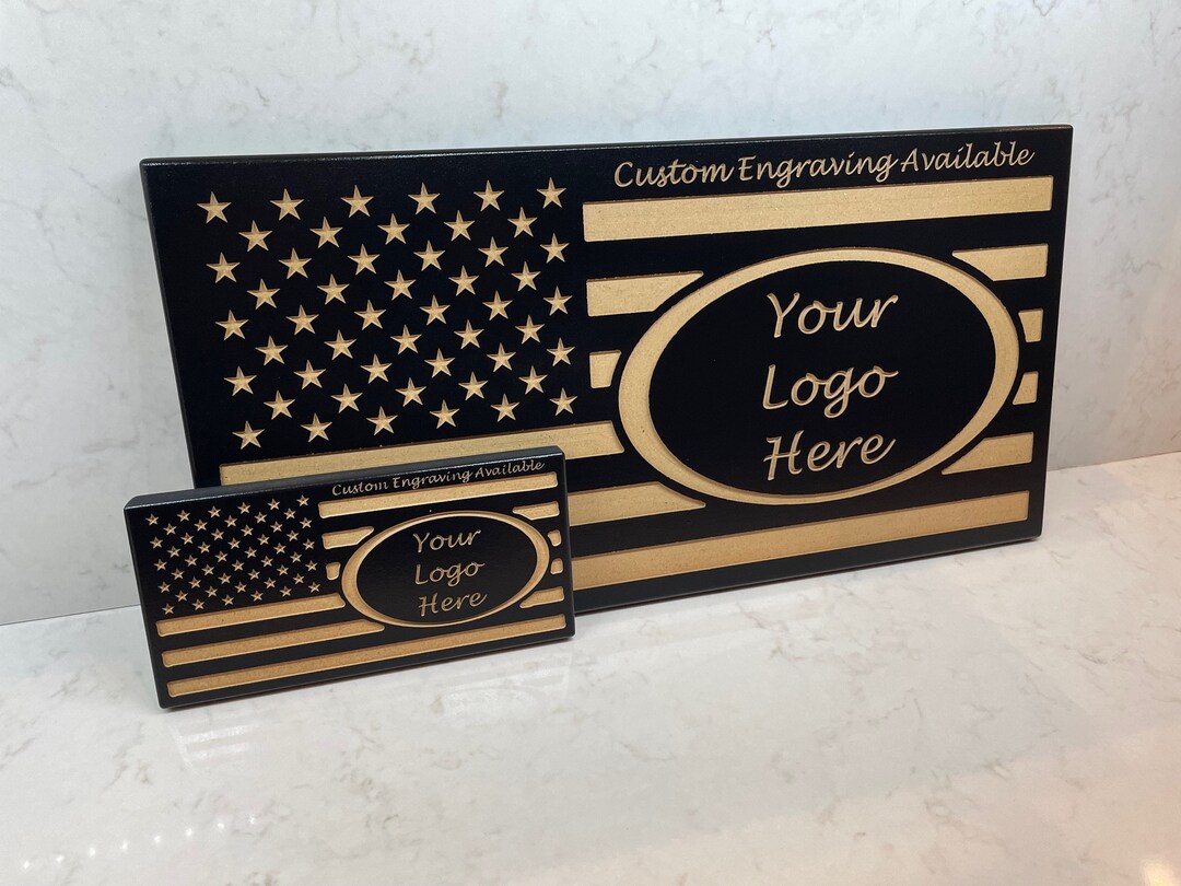 Personalized American Flag, Custom Logo Flag, Monogrammed American Flag ...