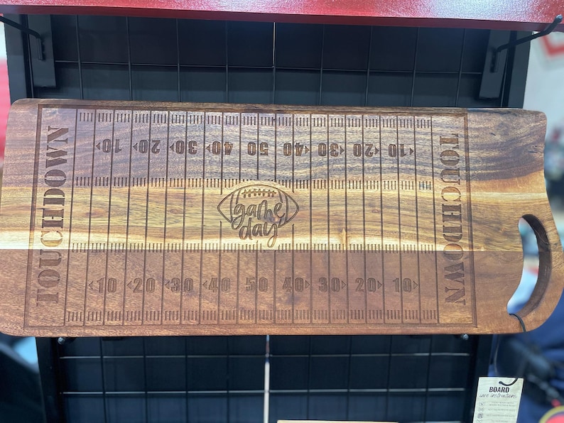 Football Game Day Charcuterie Board, Cutting Board, Entertaining Gift ...