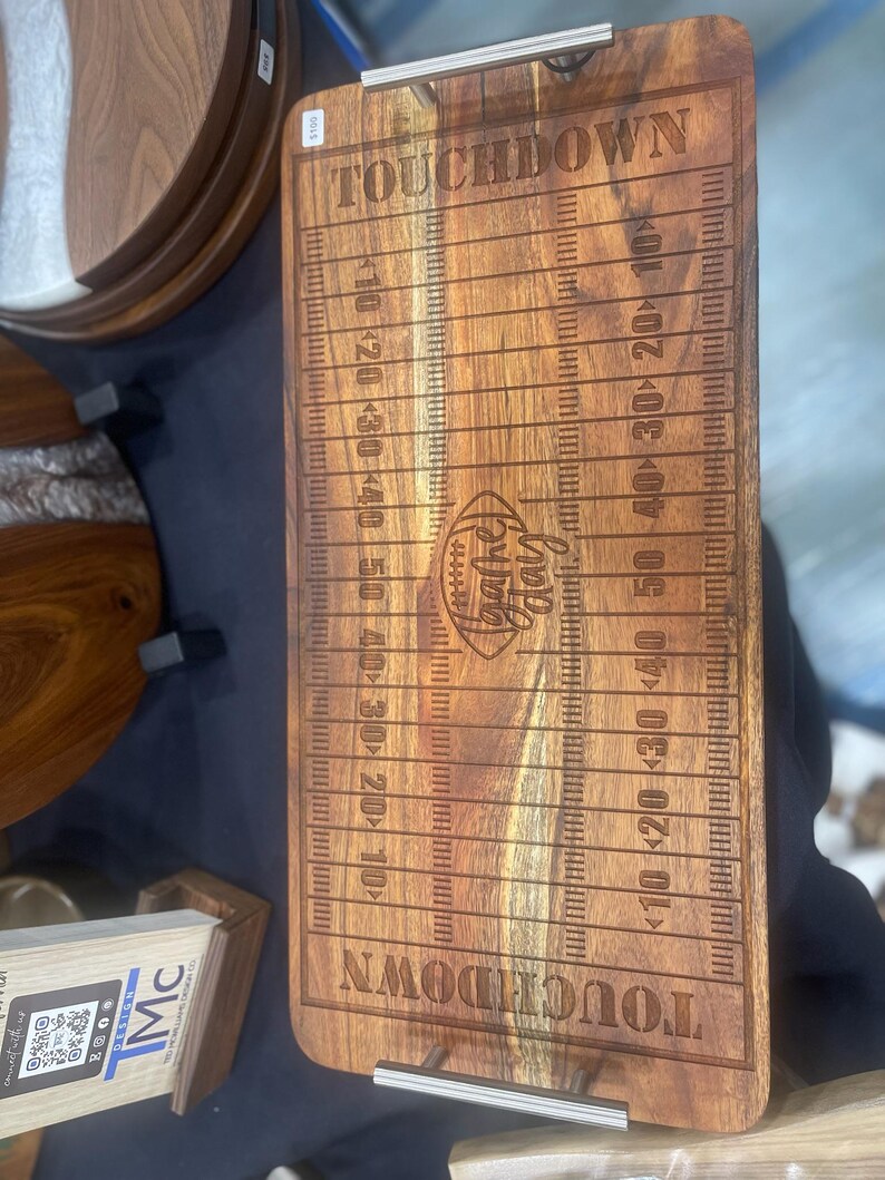 Football Game Day Charcuterie Board, Cutting Board, Entertaining Gift ...