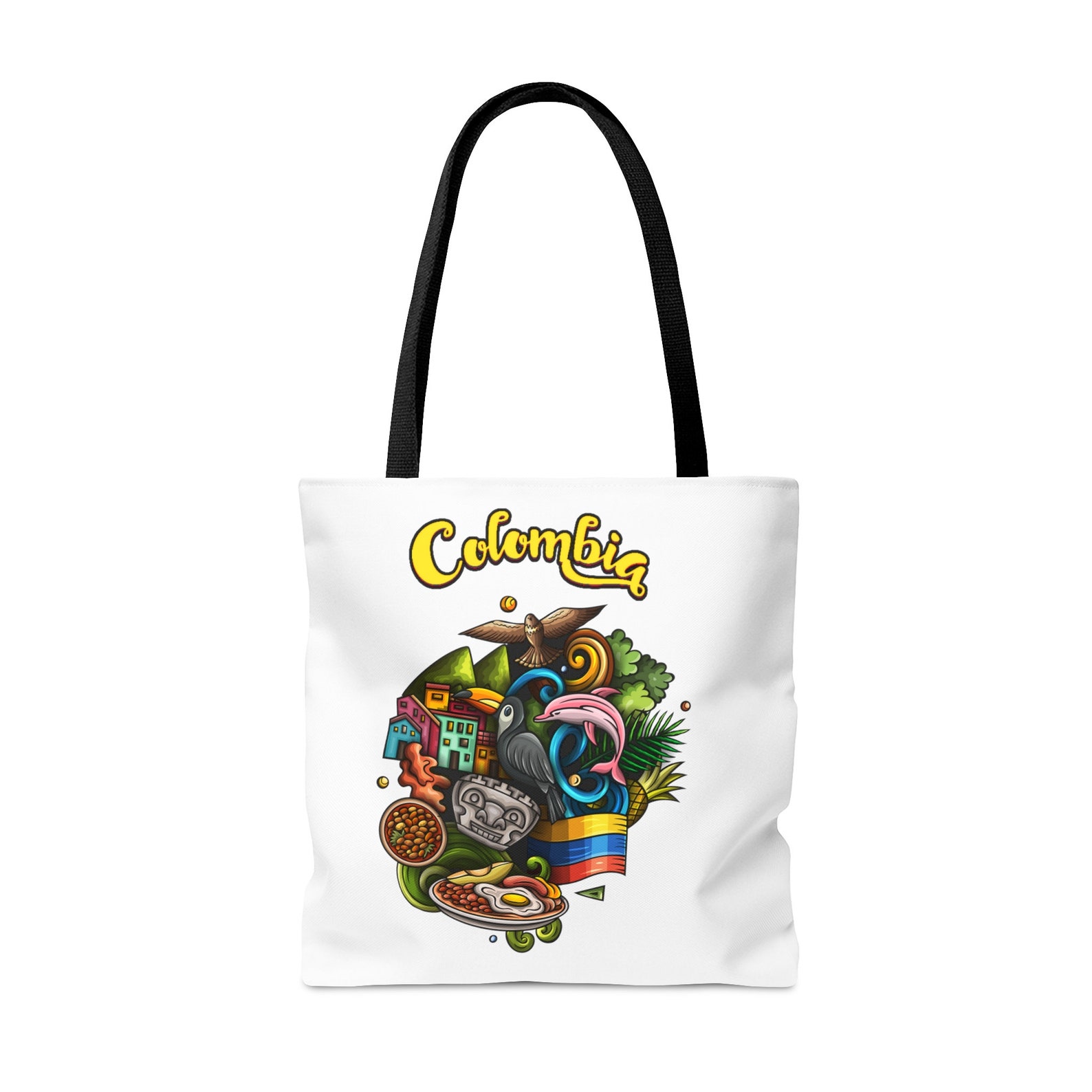 Hispanic Bag Colombian Tote Colombian Pride Colombian Gift Cali Bogota ...