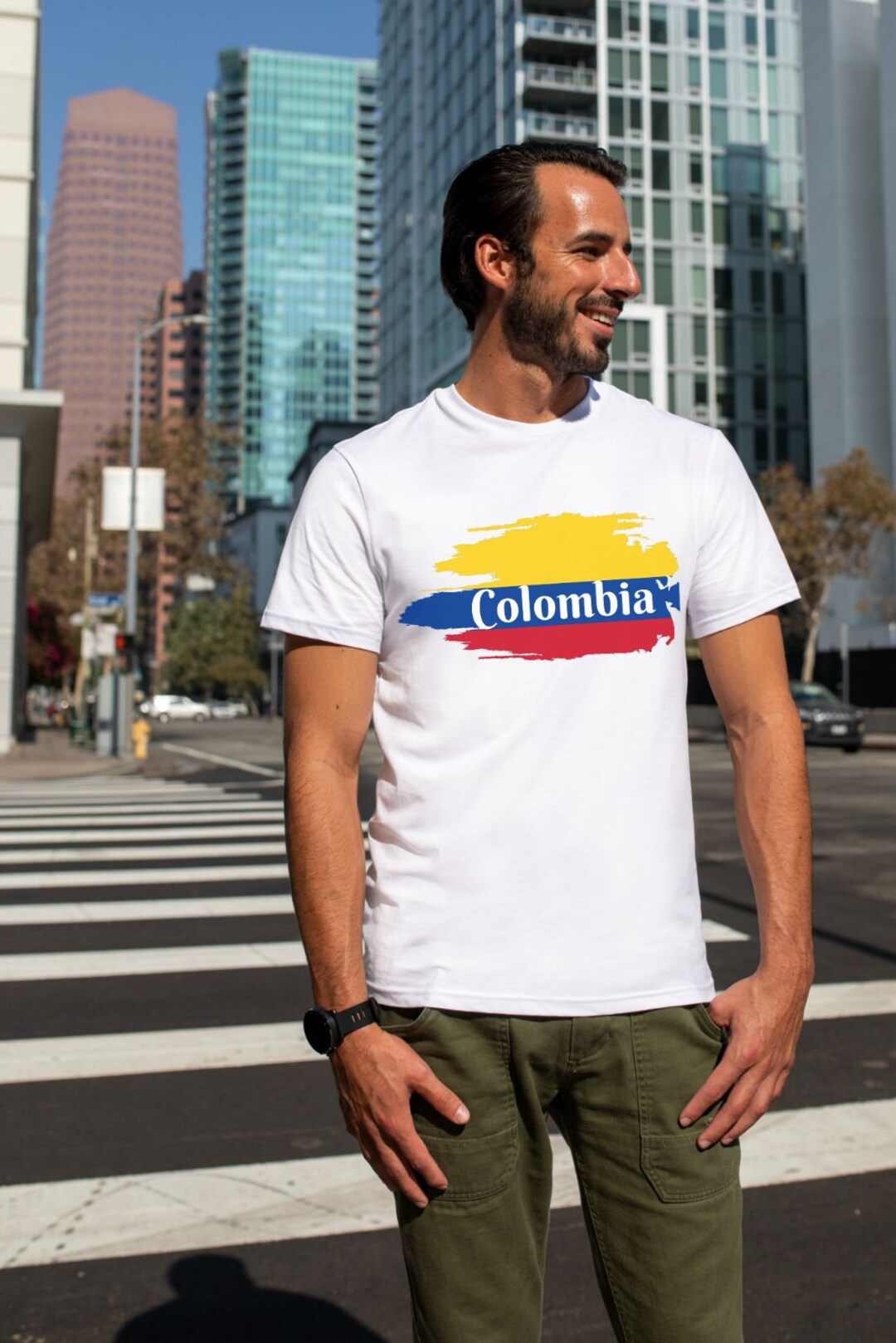 Colombian Unisex Short Sleeve Tee Colombia T Shirts Culture Hispanic ...