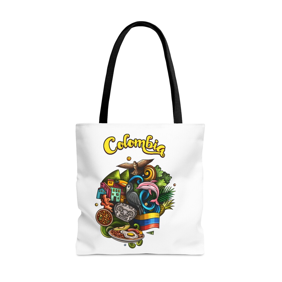 Hispanic Bag Colombian Tote Colombian Pride Colombian Gift Cali Bogota ...