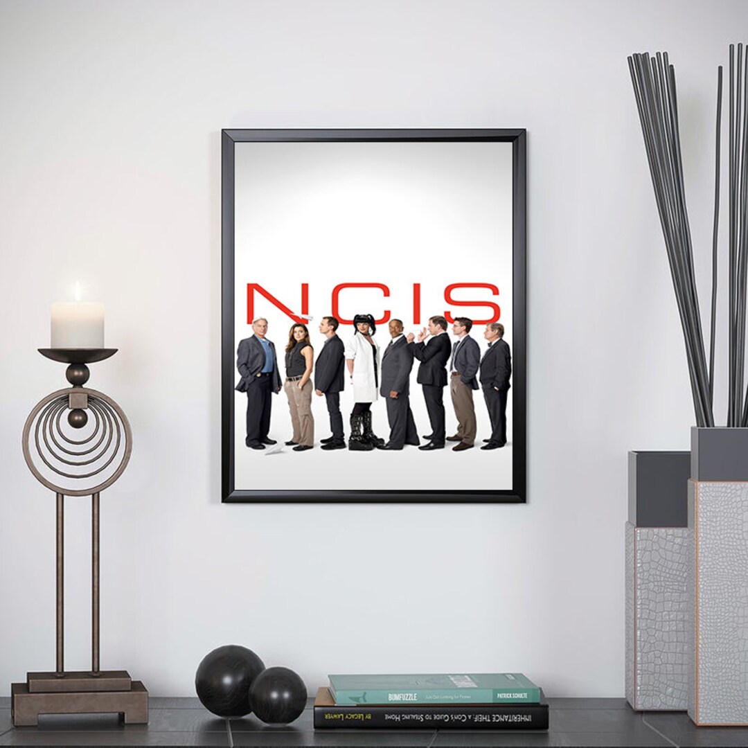 NCIS V3 TV Show Poster High-quality Glossy Paper A1 A2 A3 A4 A3 Framed ...