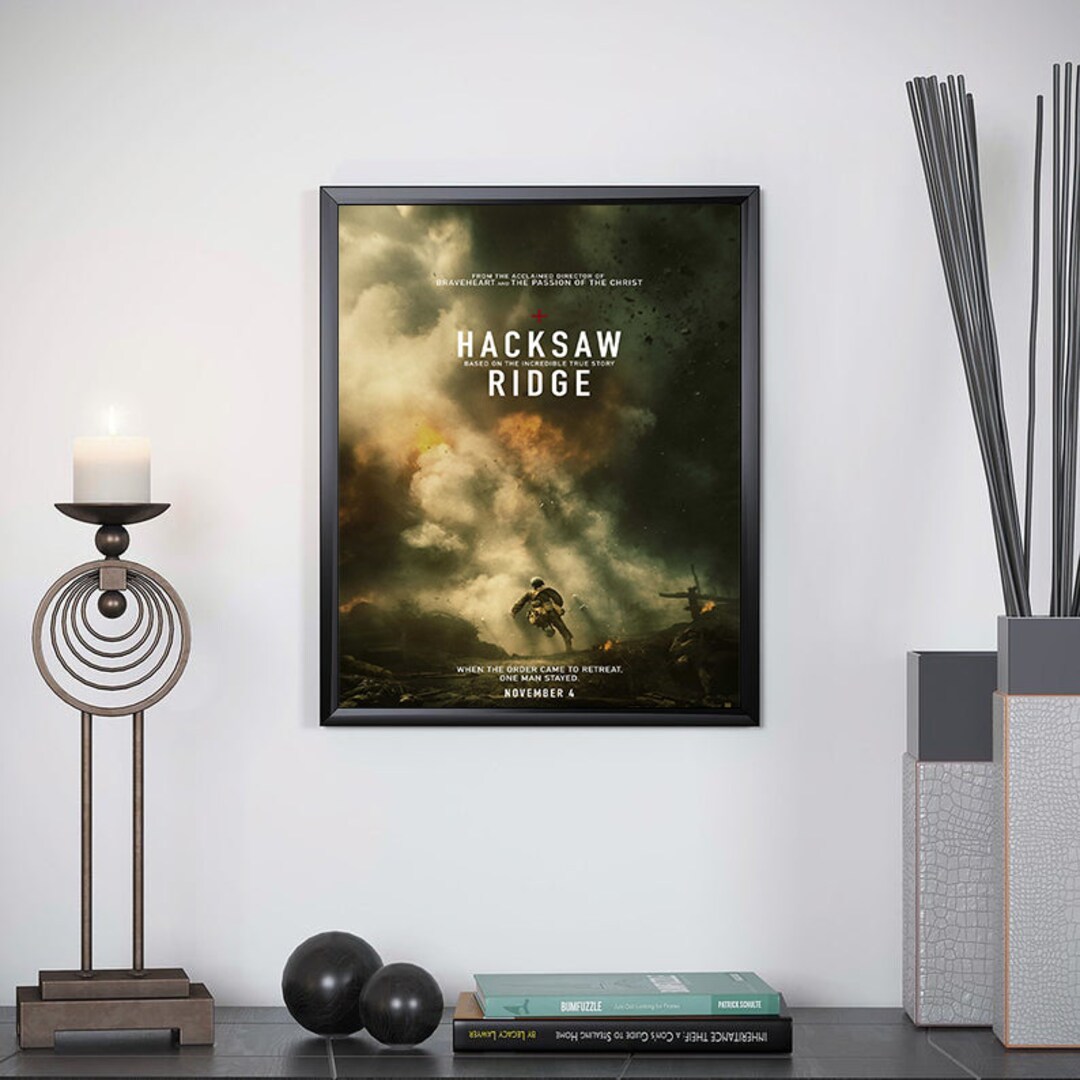 Hacksaw Ridge Movie Poster High-quality Glossy Paper A2 A3 A4 A3 Framed ...