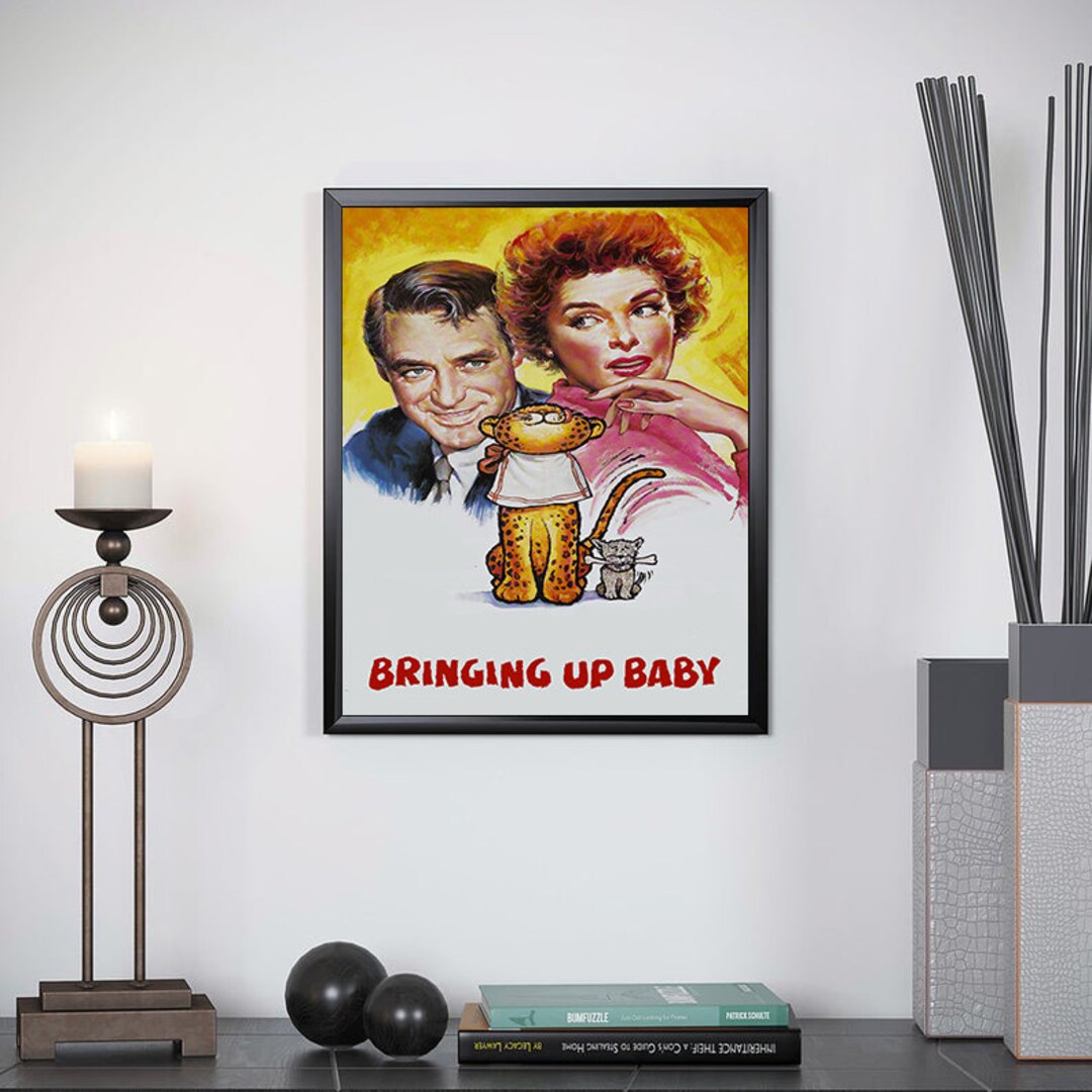 Bringing up Baby 1938 V1 Movie Poster High-quality Glossy Paper A1 A2 ...