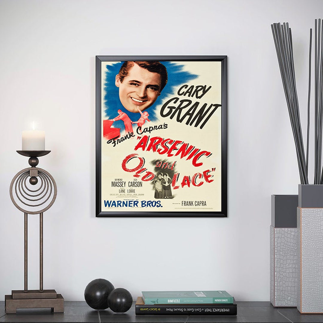 Arsenic and Old Lace 1944 Movie Poster High-quality Glossy Paper A1 A2 ...