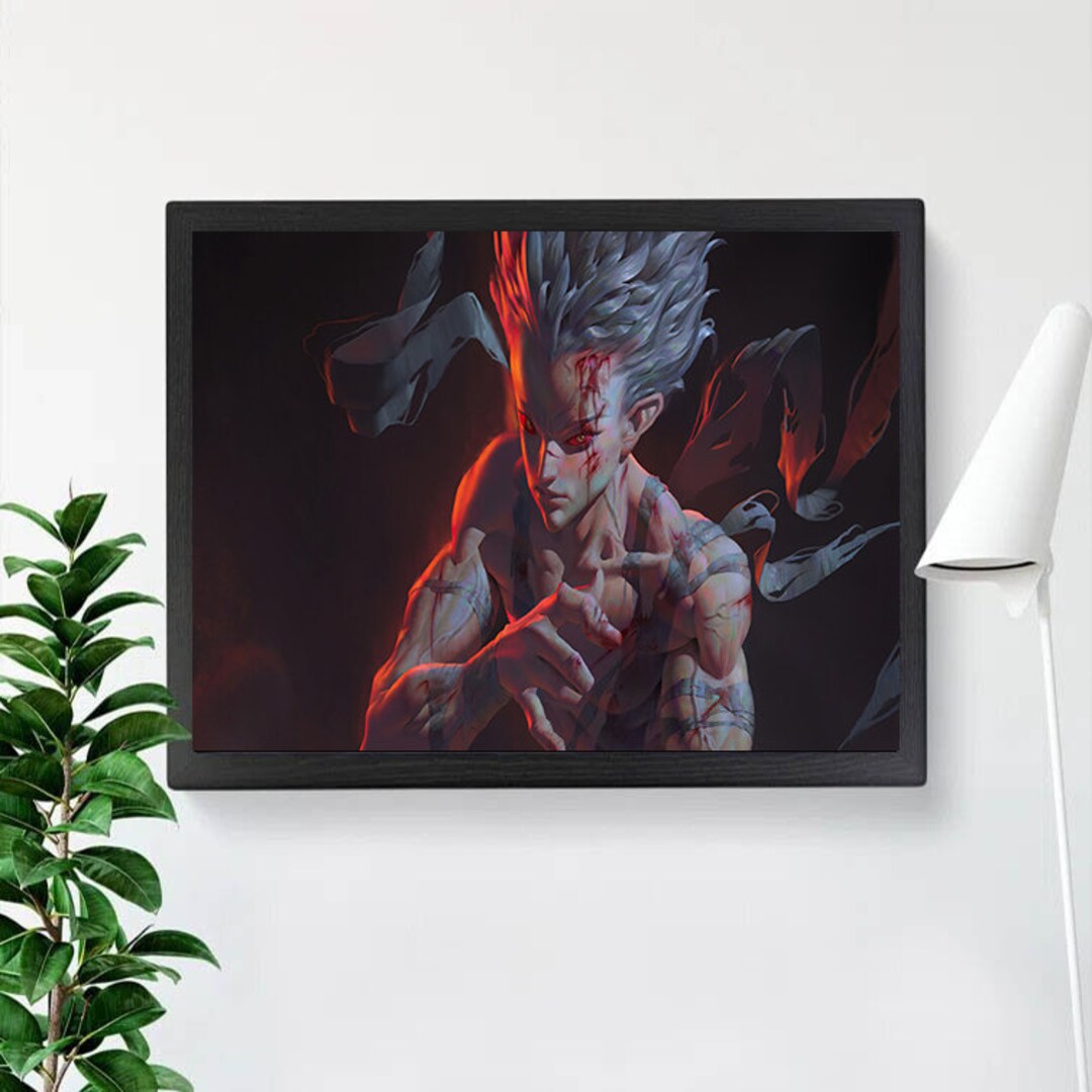 One-punch Man Garou Manga Series Poster High-quality Glossy Paper A1 A2 ...