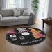 GTA Vice City Rug, Round Decoration Area Mat, Home Rug, CD Rug, Retro ...