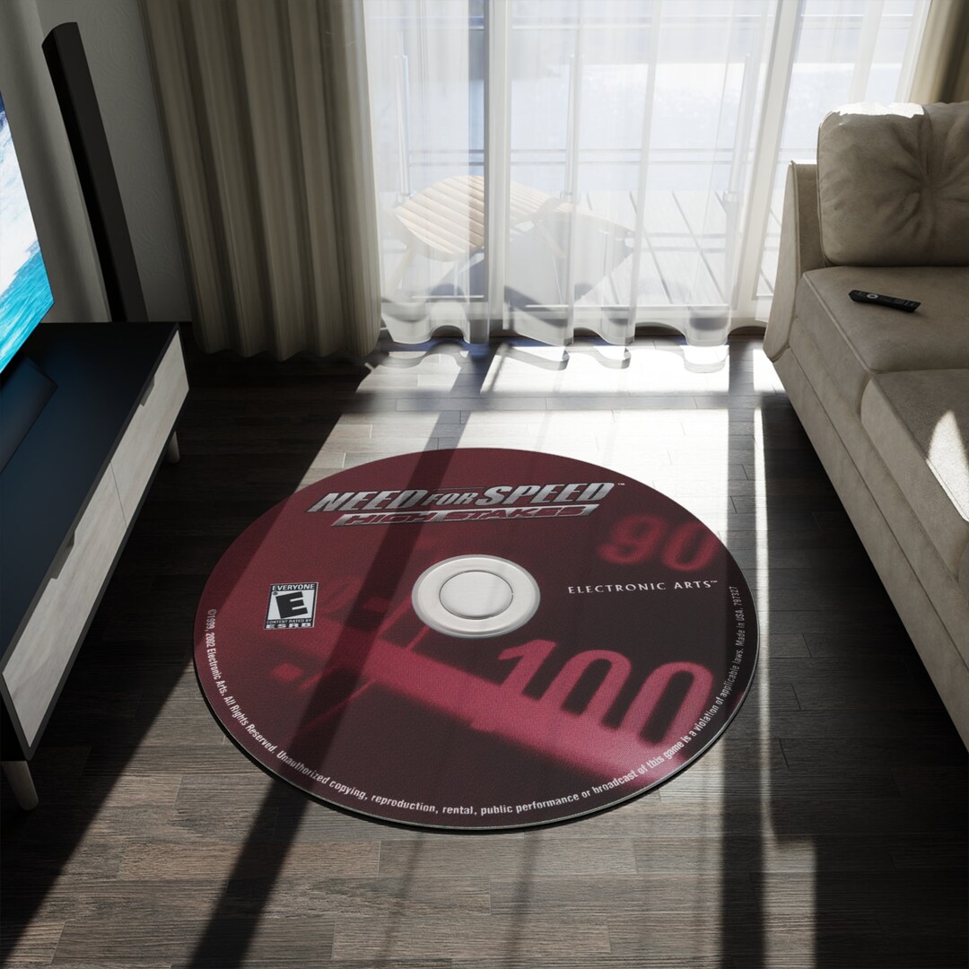 Need for Speed Rug, Need for Speed High Stakes Rug, CD Rug, Game Rug ...