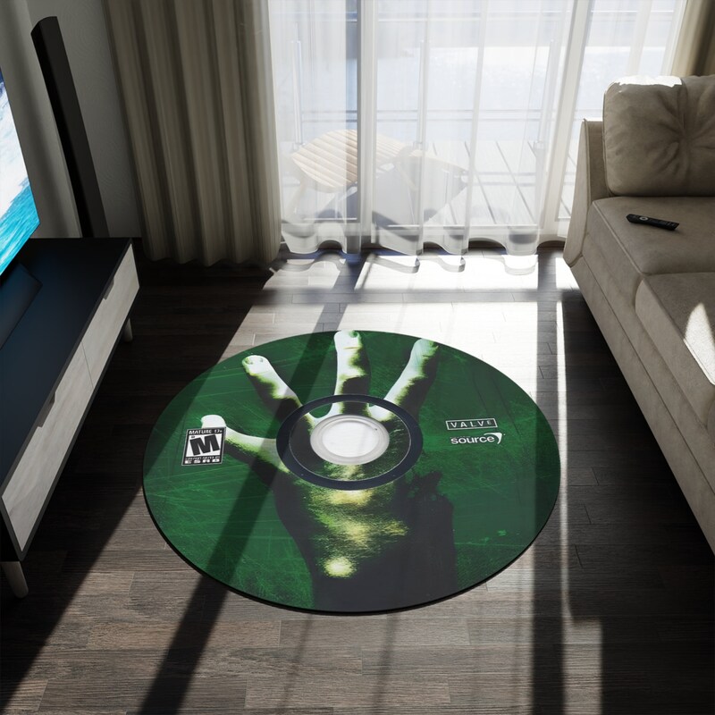 Game Disc Rug - Etsy