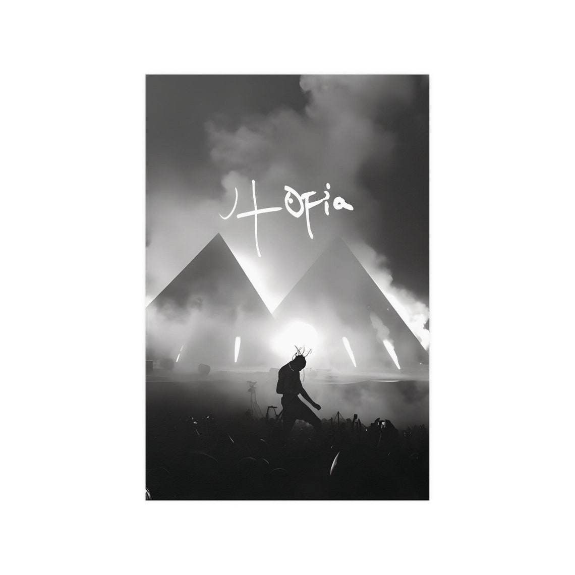 Travis Scott Utopia Album Poster, Travis Scott Album Poster Print ...