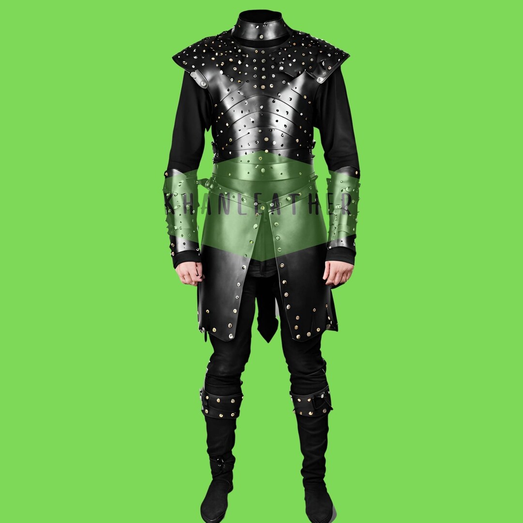 Medieval Leather Armor Set Custom Handcrafted Leather Armor - Etsy