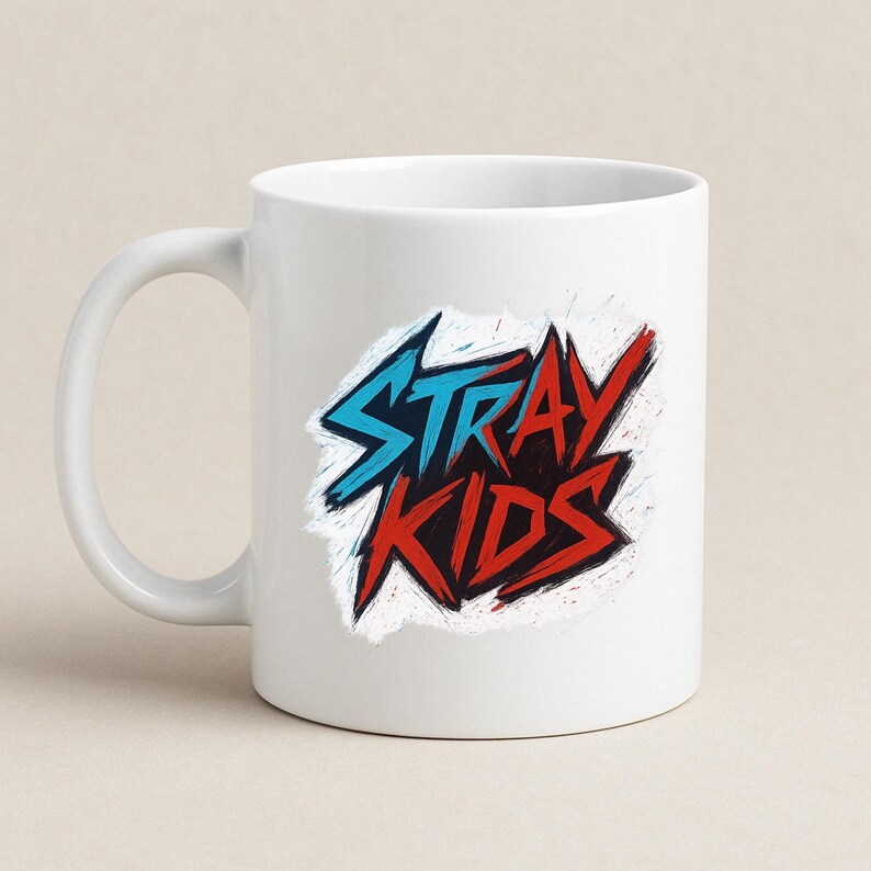 Stray Kids Neon Grunge SVG PNG | SKZ Fan Art Printable | Kpop Digital Download for T-shirts ...