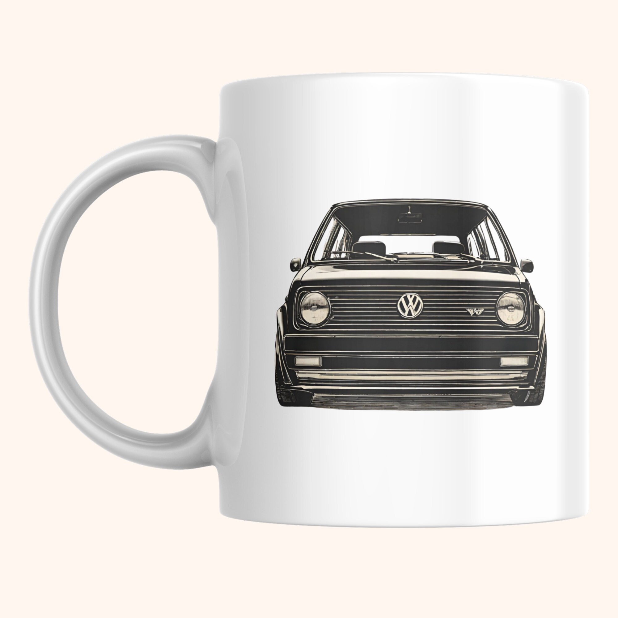 Groovy VW Golf Clipart Set VW Gti Svg Vintage Car Art Files Golf Svg Vw ...
