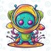 Alien SVG Bundle for Kids: T-shirt, DIY Mugs & Decals - Vector Cutting ...