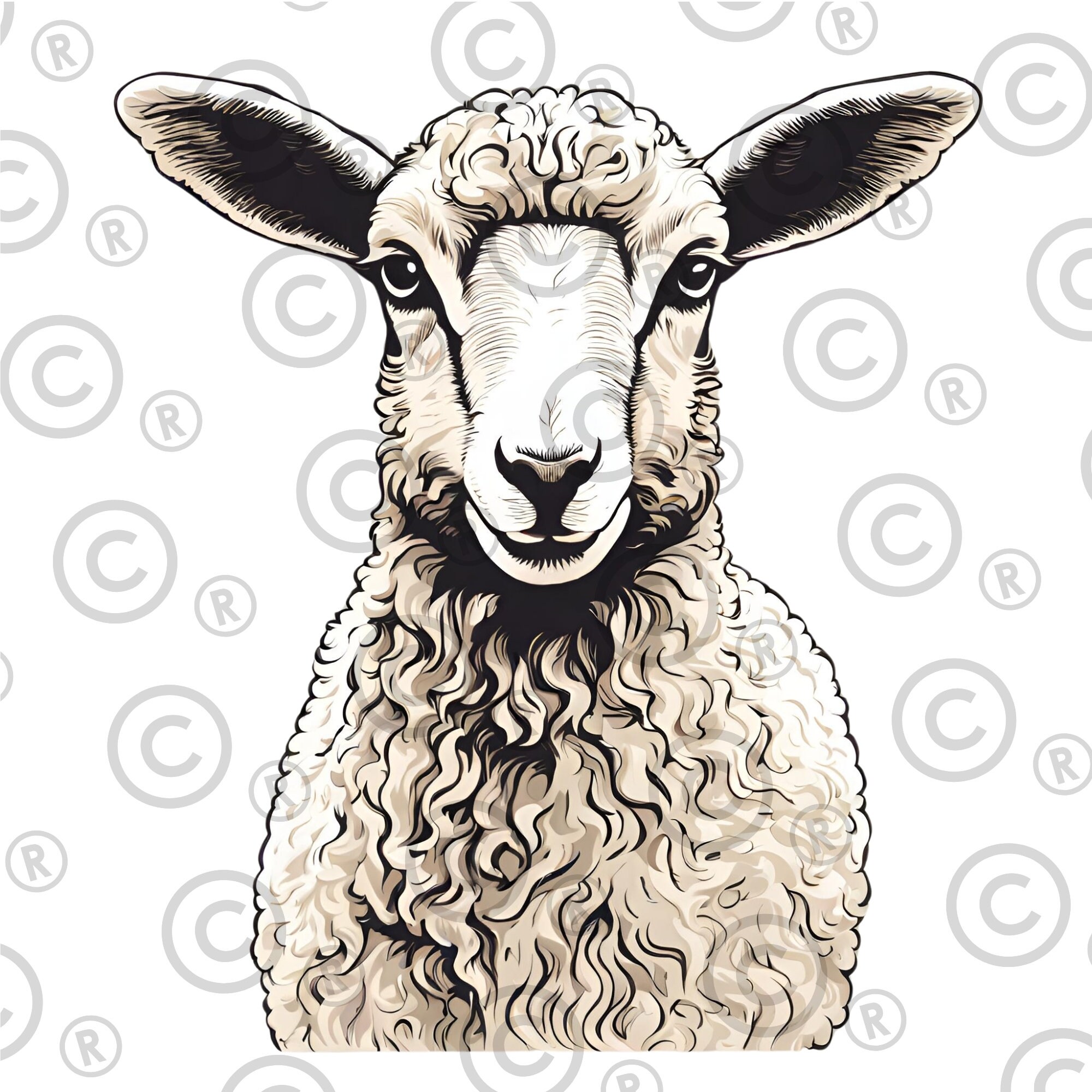 DIY Lamb Clip Art Bundle - SVG, PDF, Png, Jpeg for Crafts and Projects ...