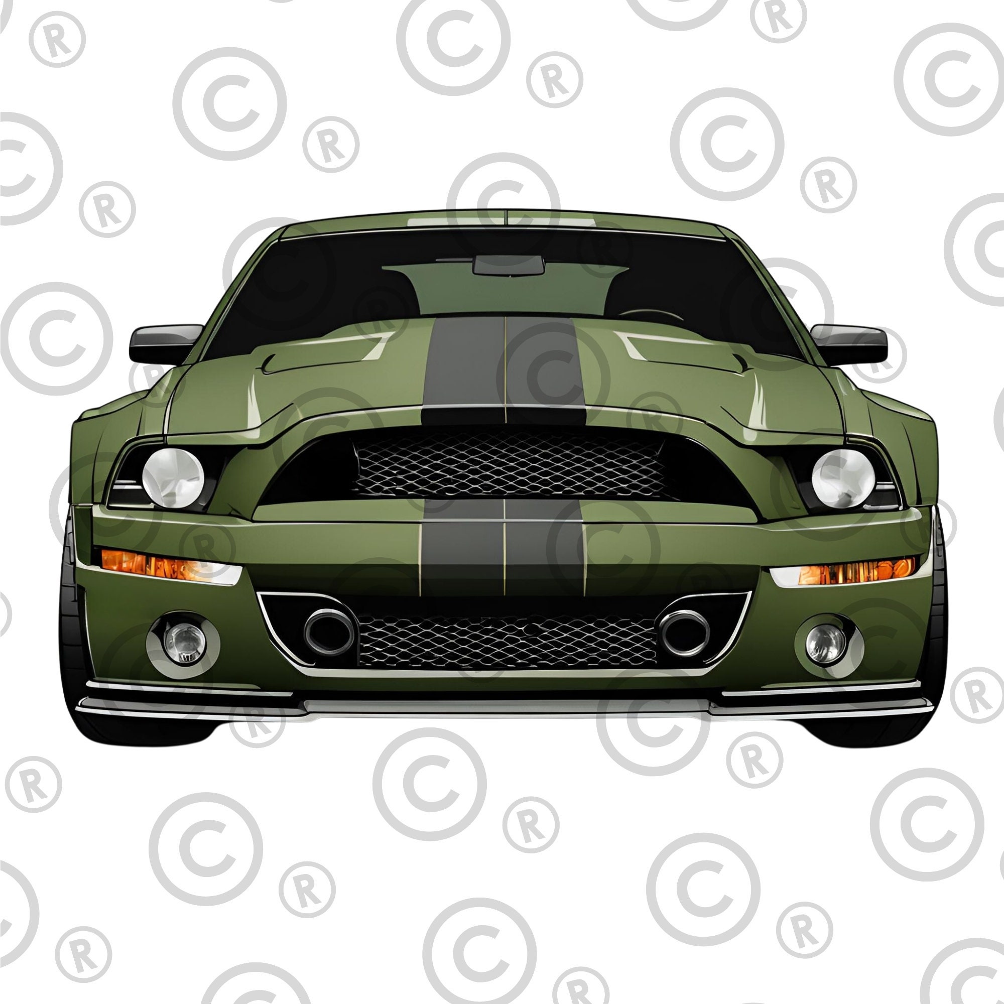 Chevrolet & Mustang Clipart Bundle – SVG, PNG, PDF, Jpeg | Classic Car ...
