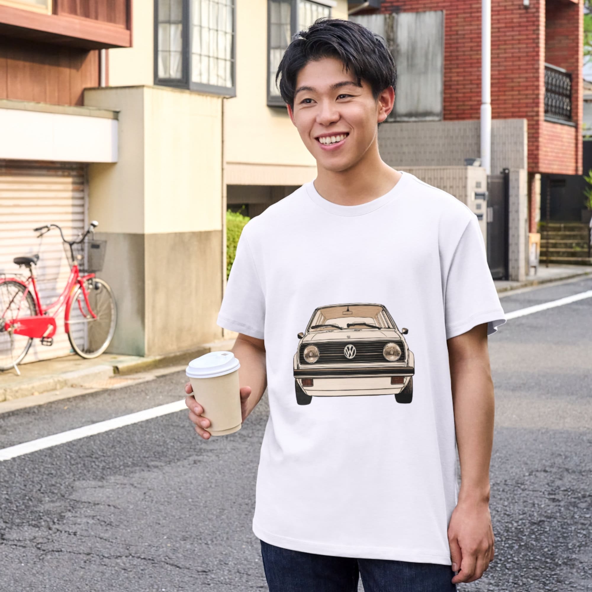 Groovy VW Golf Clipart Set VW Gti Svg Vintage Car Art Files Golf Svg Vw ...