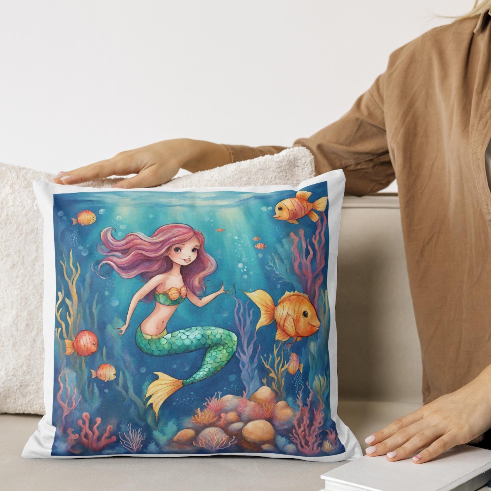 Mermaid Clipart Set | Undersea Clipart Files | Fish Clipart Set ...