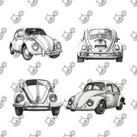 Vw Bug - Etsy