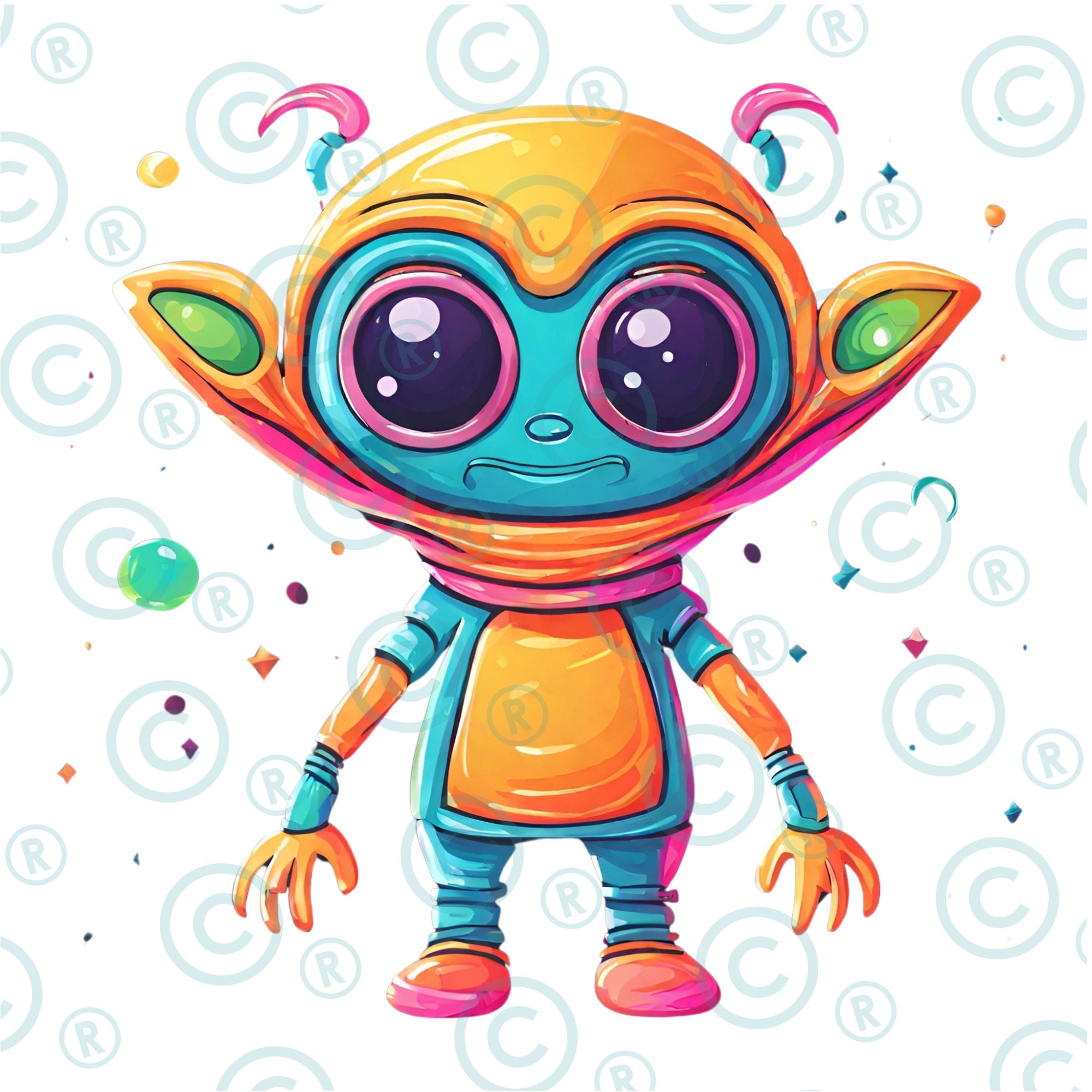 Alien SVG Bundle for Kids: T-shirt, DIY Mugs & Decals Vector Cutting ...