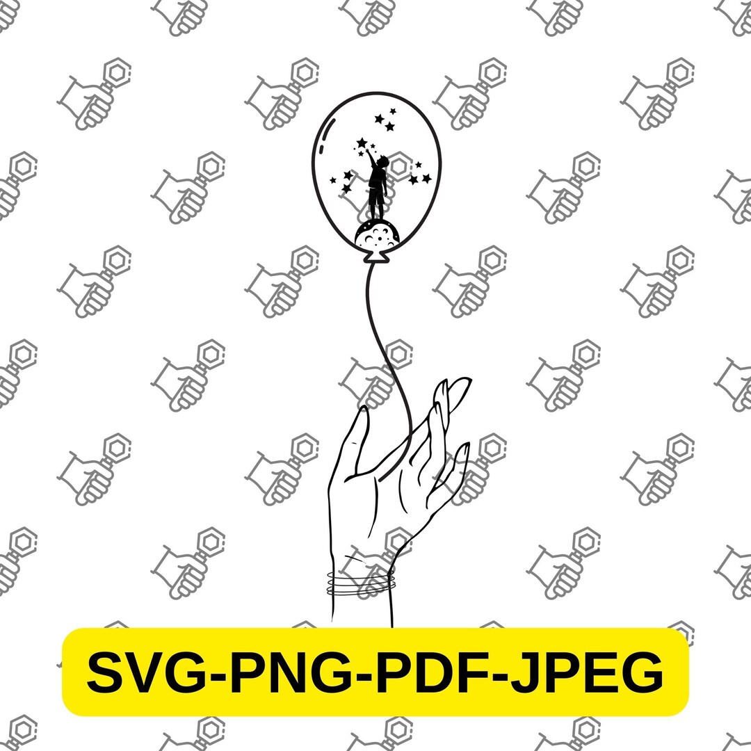 Balloon Dreams Clipart - Dreams Take Flight Design - Balloon Clipart ...