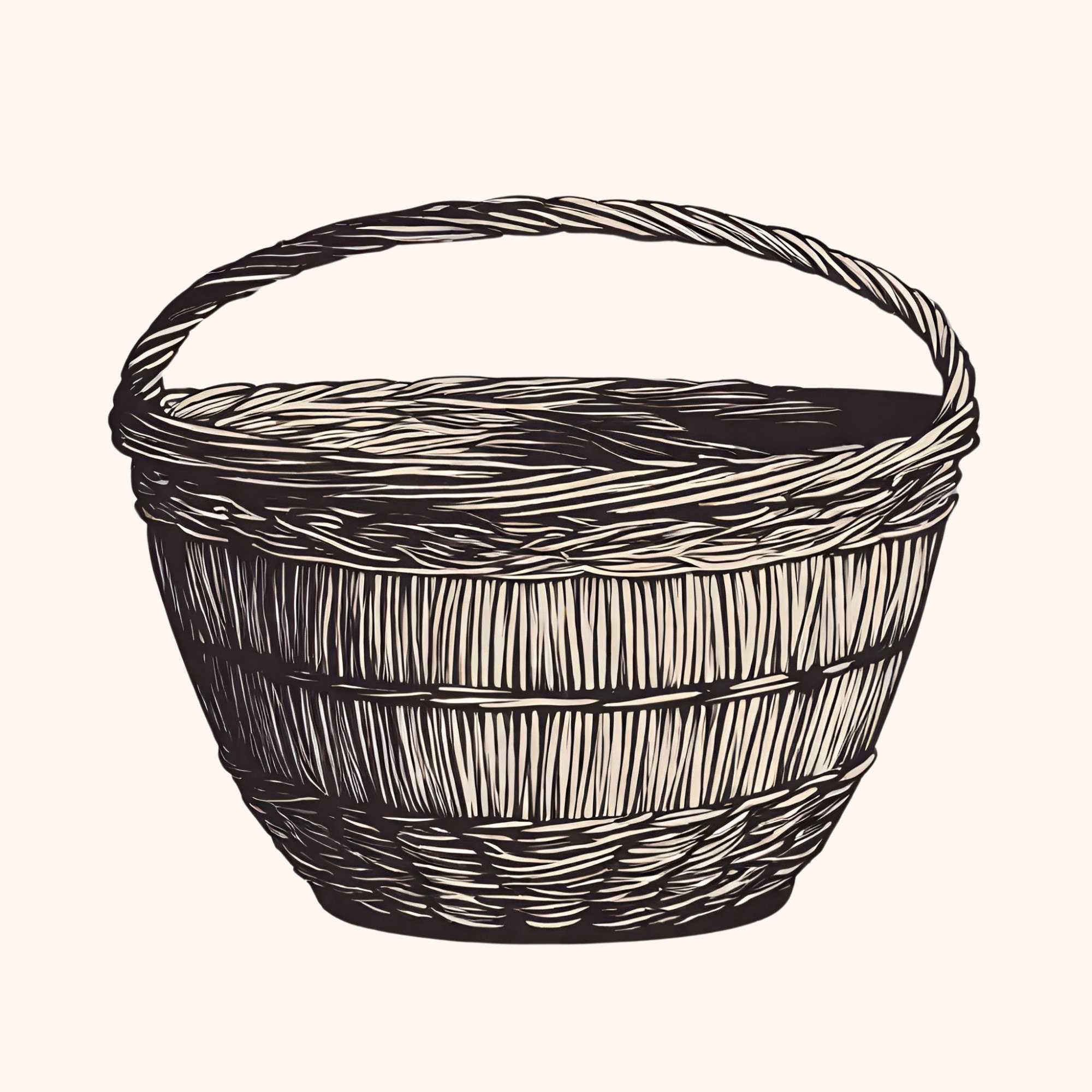 Basket Svg, Png, Pdf, Jpeg, Clipart, Artfiles, Vector, Silhouette ...