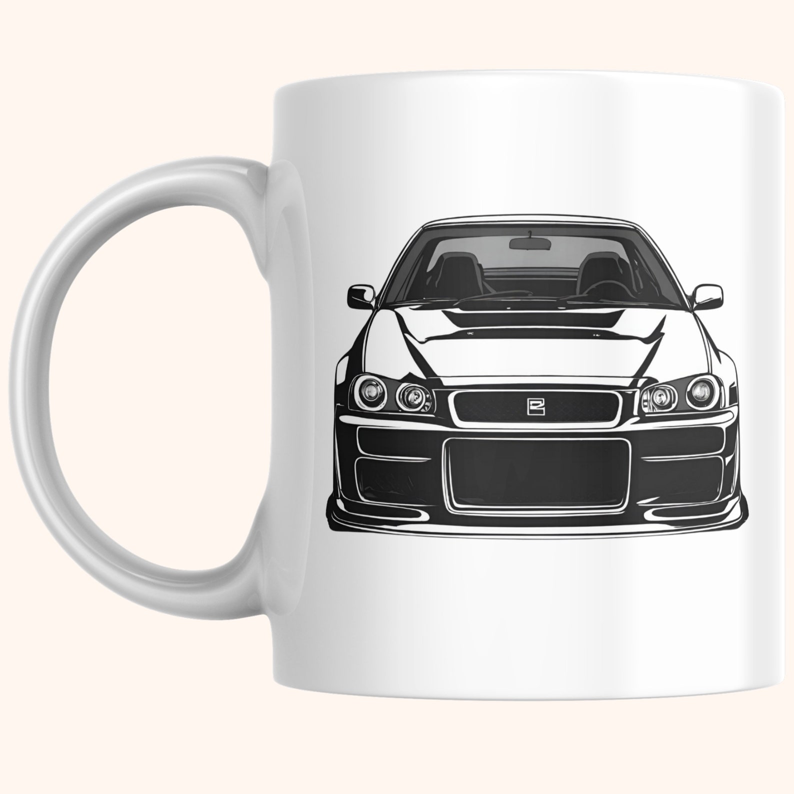 Nissan Skyline R34 Clipart Set - GT34 Svg -skyline Png - GTR34 Design ...