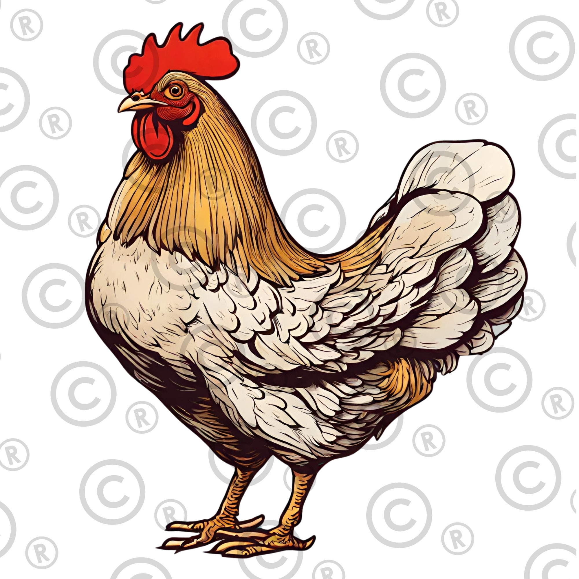 Chicken Clip Art Bundle - SVG, PDF, PNG, Jpeg Files Included - Etsy UK