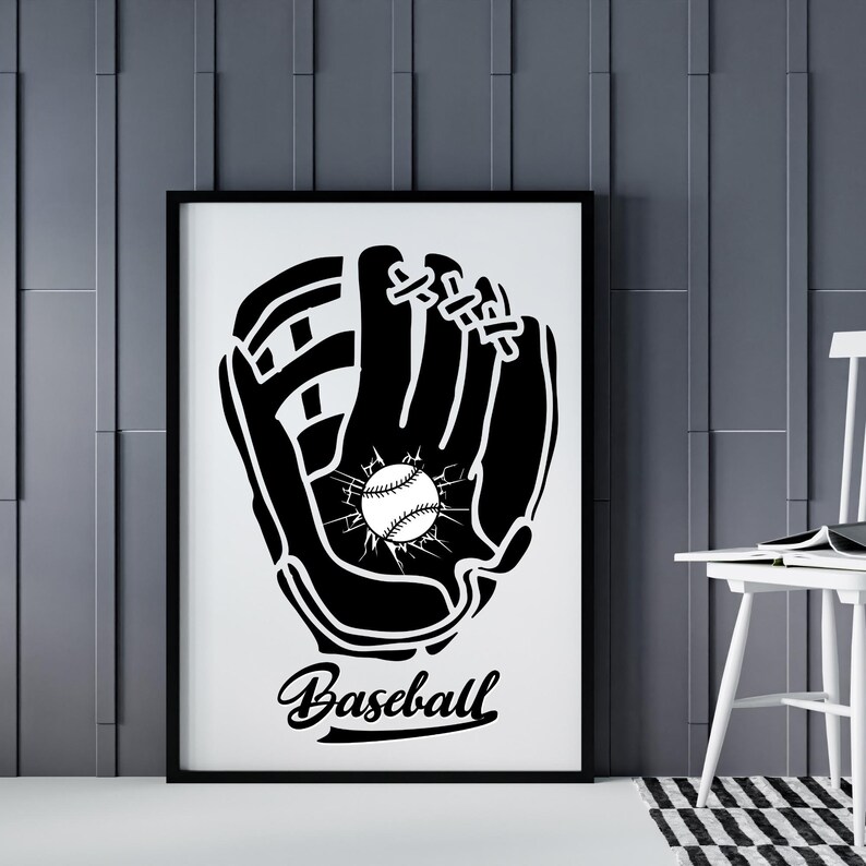 Baseball Glove & Softball Clipart - Baseball Svg - Baseball Cutfile ...