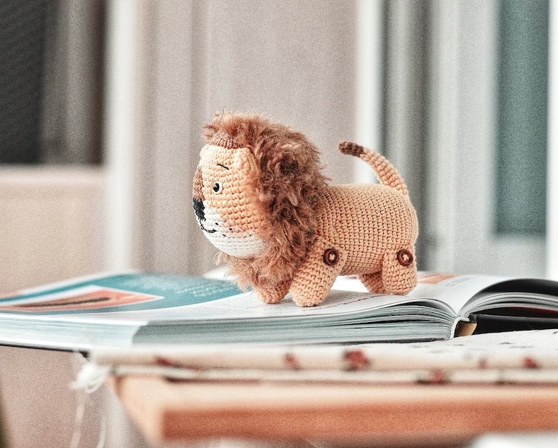 Lion Crochet Pattern. Amigurumi Lion Pattern. PDF. English. - Etsy