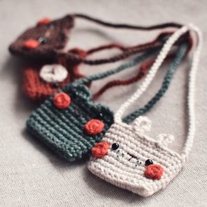 Mini Bags Crochet Pattern. Amigurumi Bags Pattern. PDF. English ...