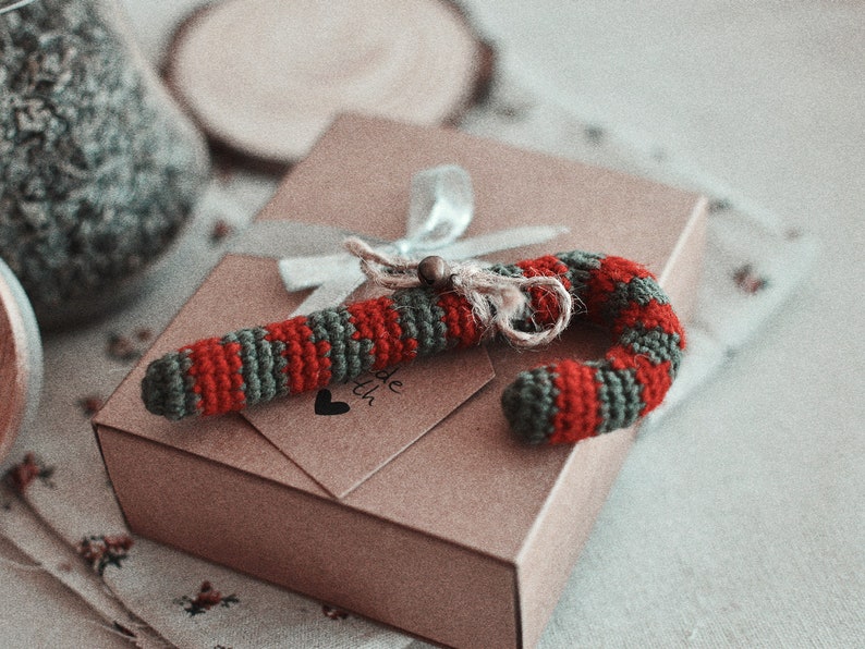 Candy Cane Crochet Pattern. Amigurumi Candy Cane Pattern. Christmas ...
