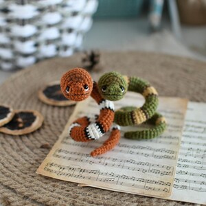 Snake Crochet Pattern. Amigurumi Snake Pattern. PDF. English. Digital ...