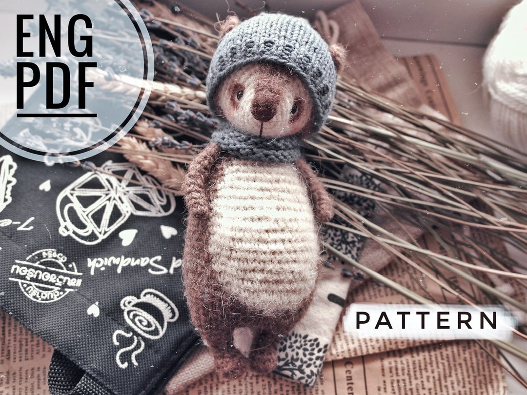 Chupmunk Crochet Pattern. Amigurumi Chipmunk Pattern. PDF. - Etsy