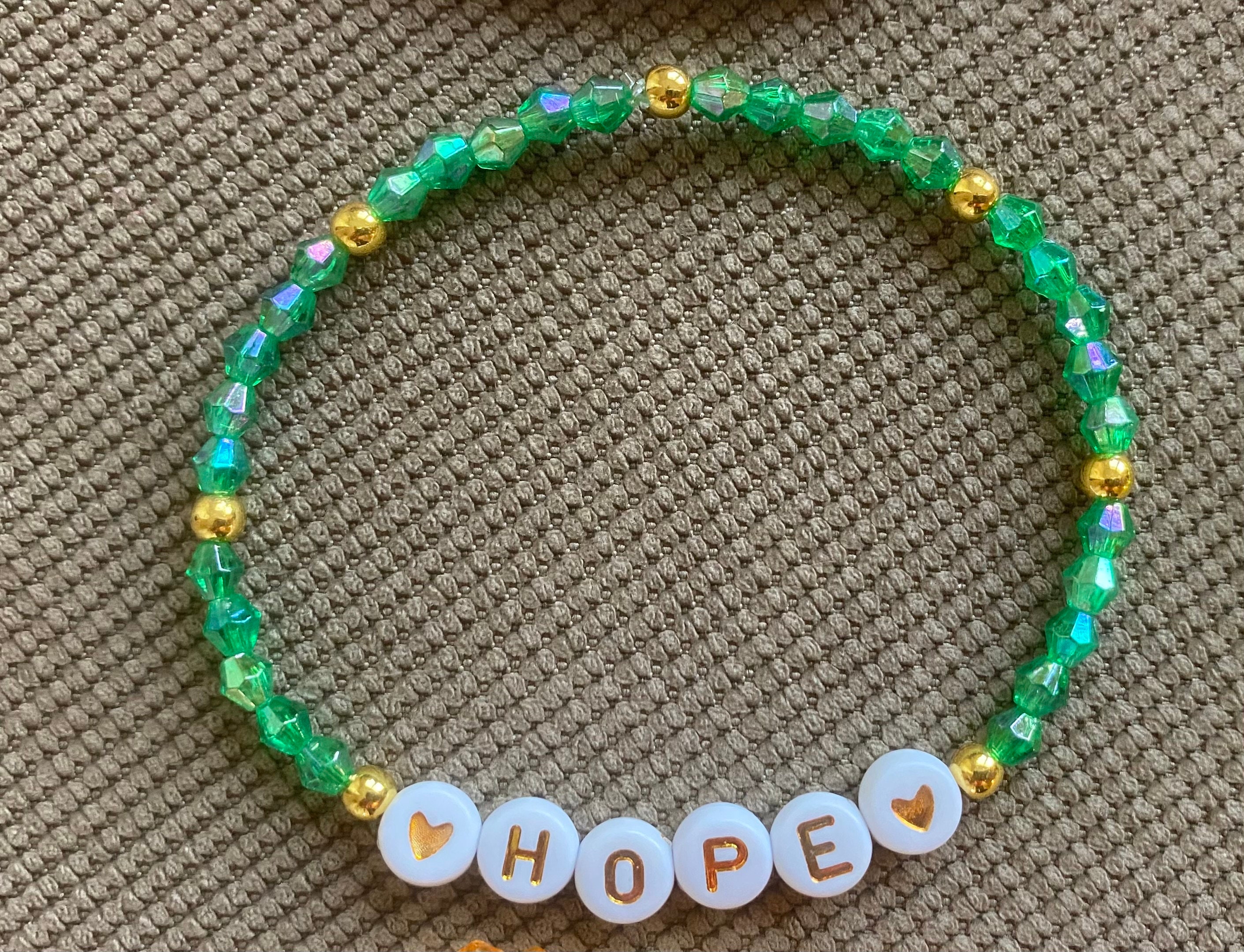 Motivational and Inspirational Beaded Bracelets - Etsy