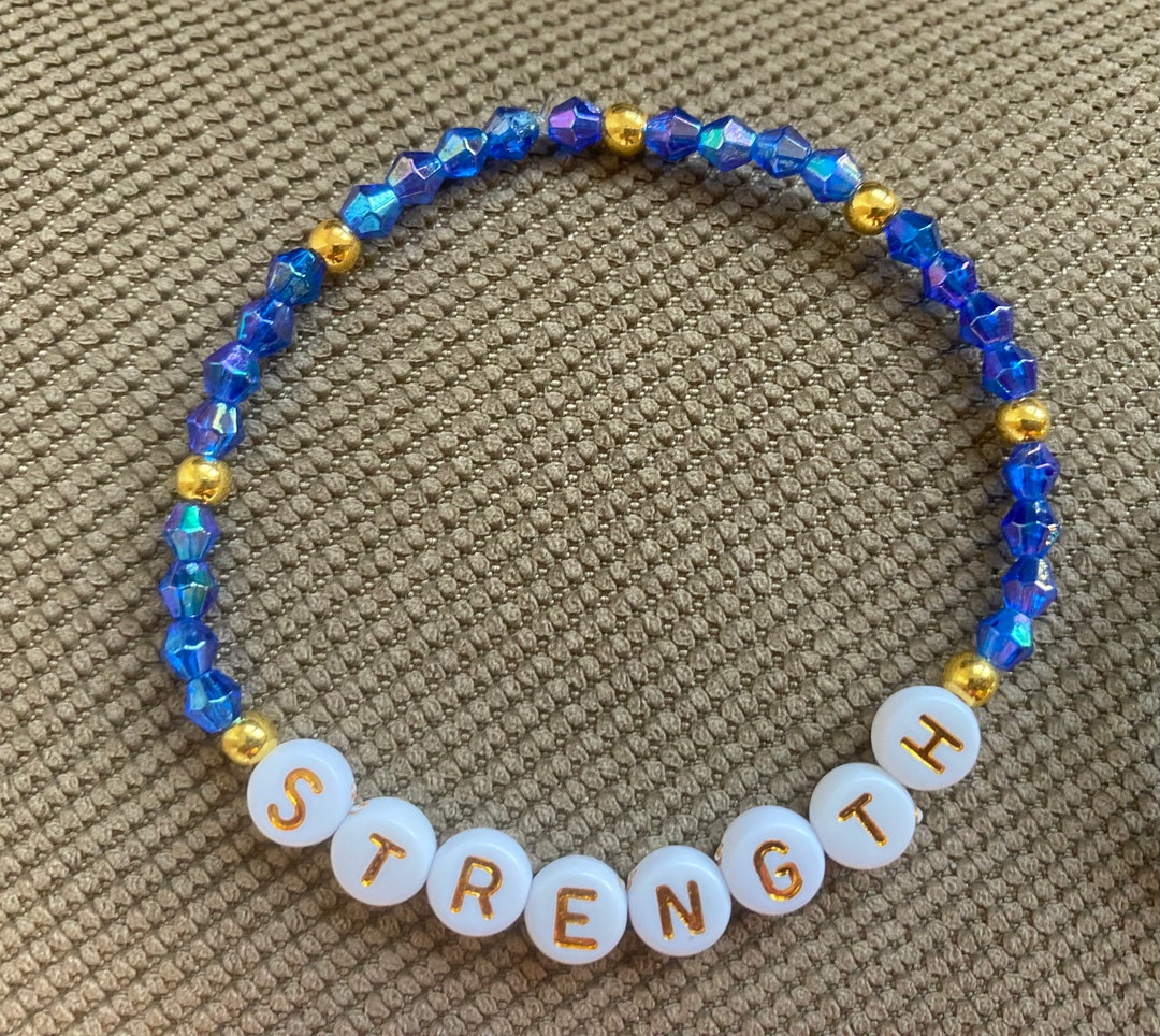 Motivational and Inspirational Beaded Bracelets - Etsy