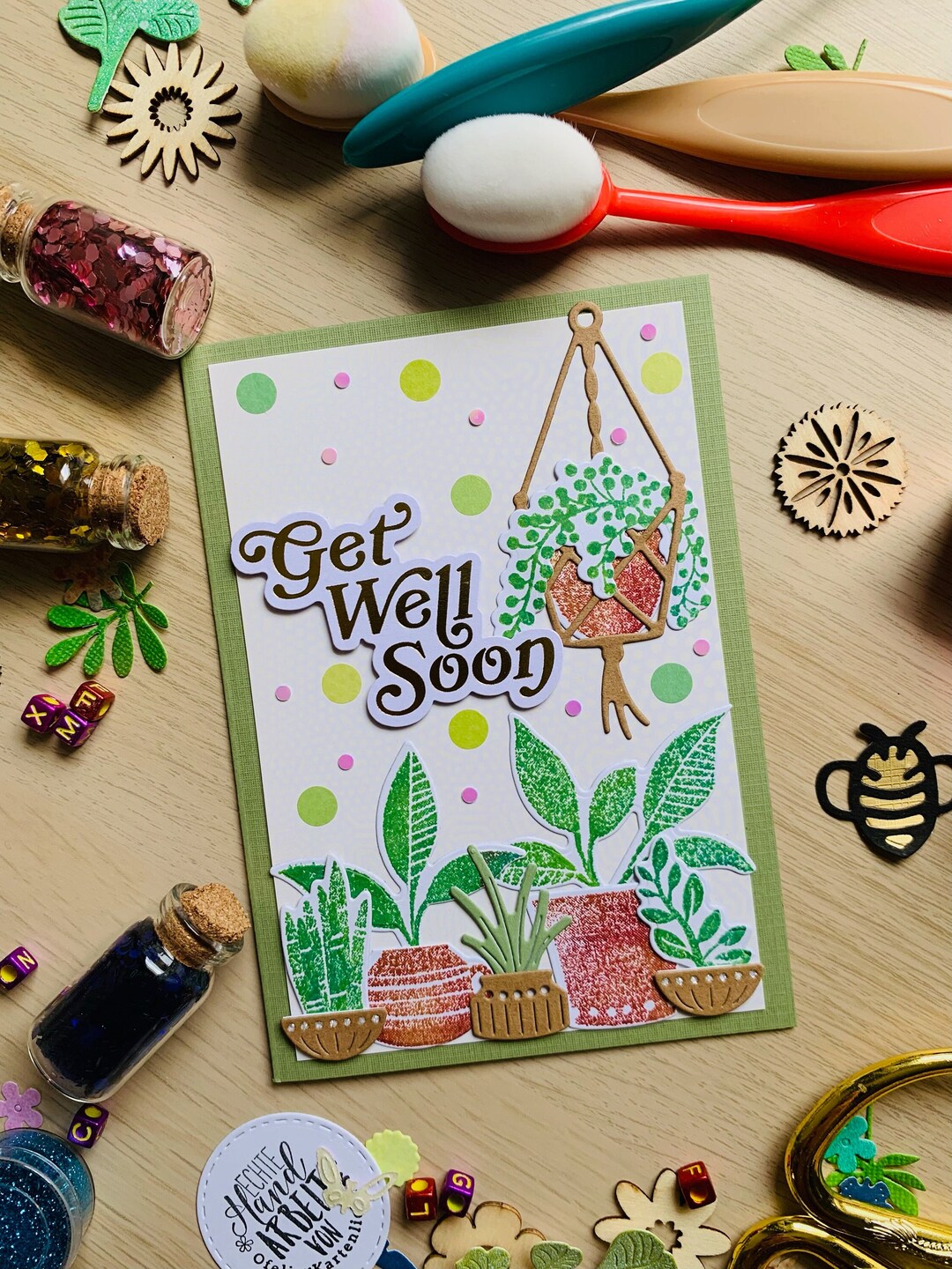 Greeting Card get Well Soon / Get Well Soon / - Etsy