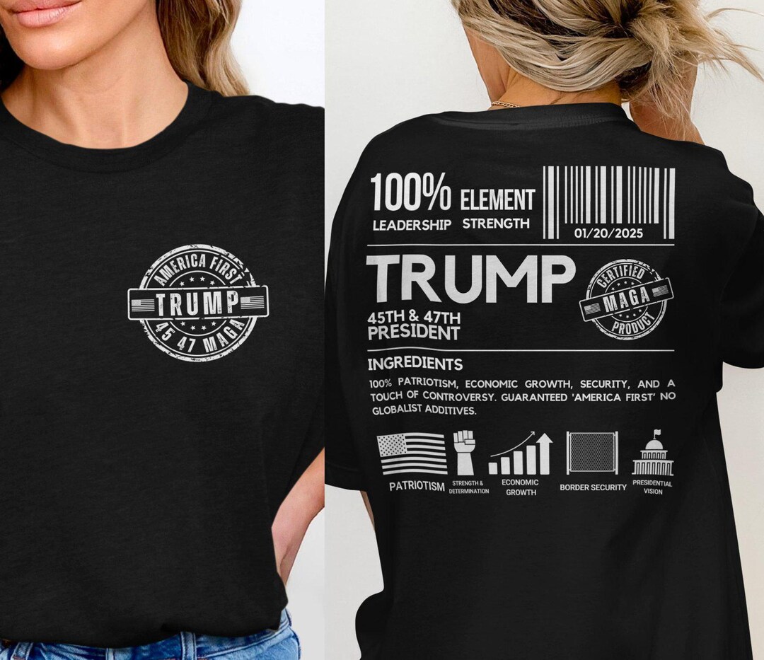 Donald Trump Inauguration Day 2025 Shirt Trump 45 47 MAGA Donald Trump ...