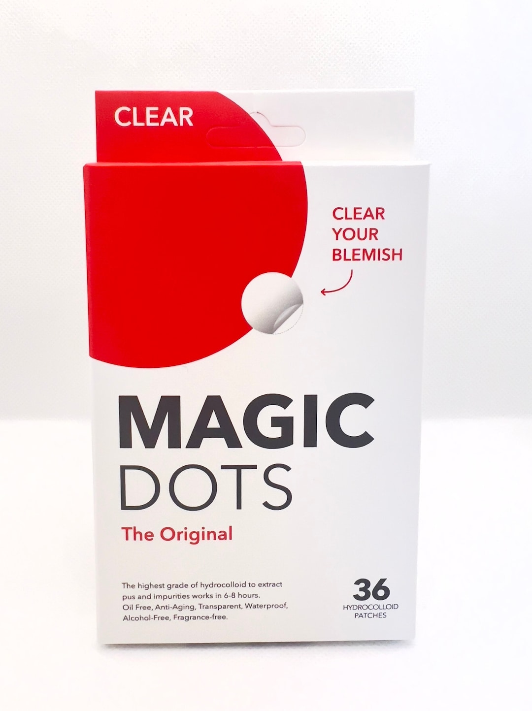 Pimple & Spot Patches Magic Dots - Pack of 36 Hydrocolloid Pimple Patch ...
