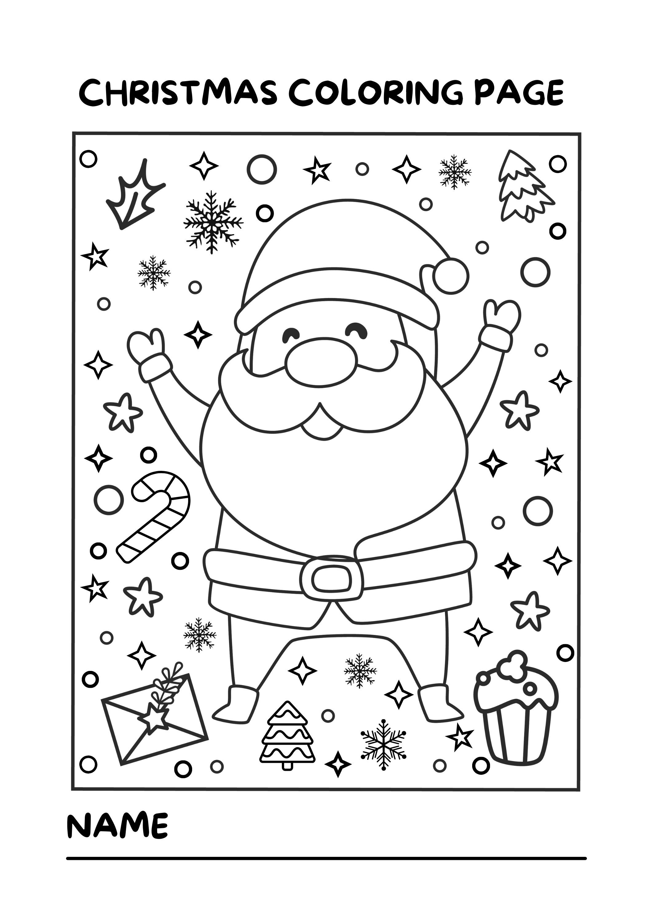 Get Creative With Festive Christmas Coloring Pages.jingle and Color ...